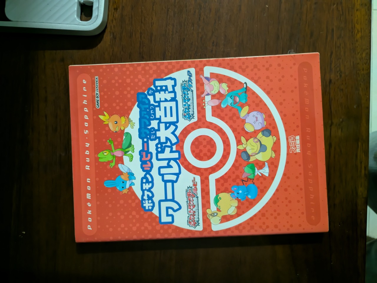 Pokemon Ruby saphire guide book - Kang Lelang